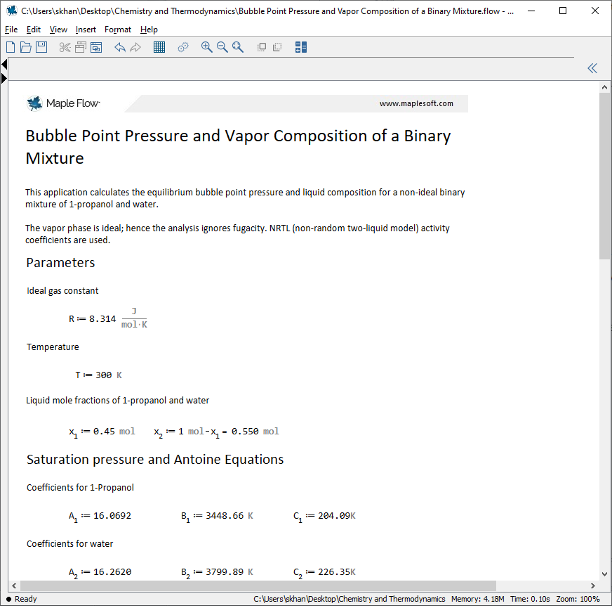 Engineering software solutions from Maplesoft